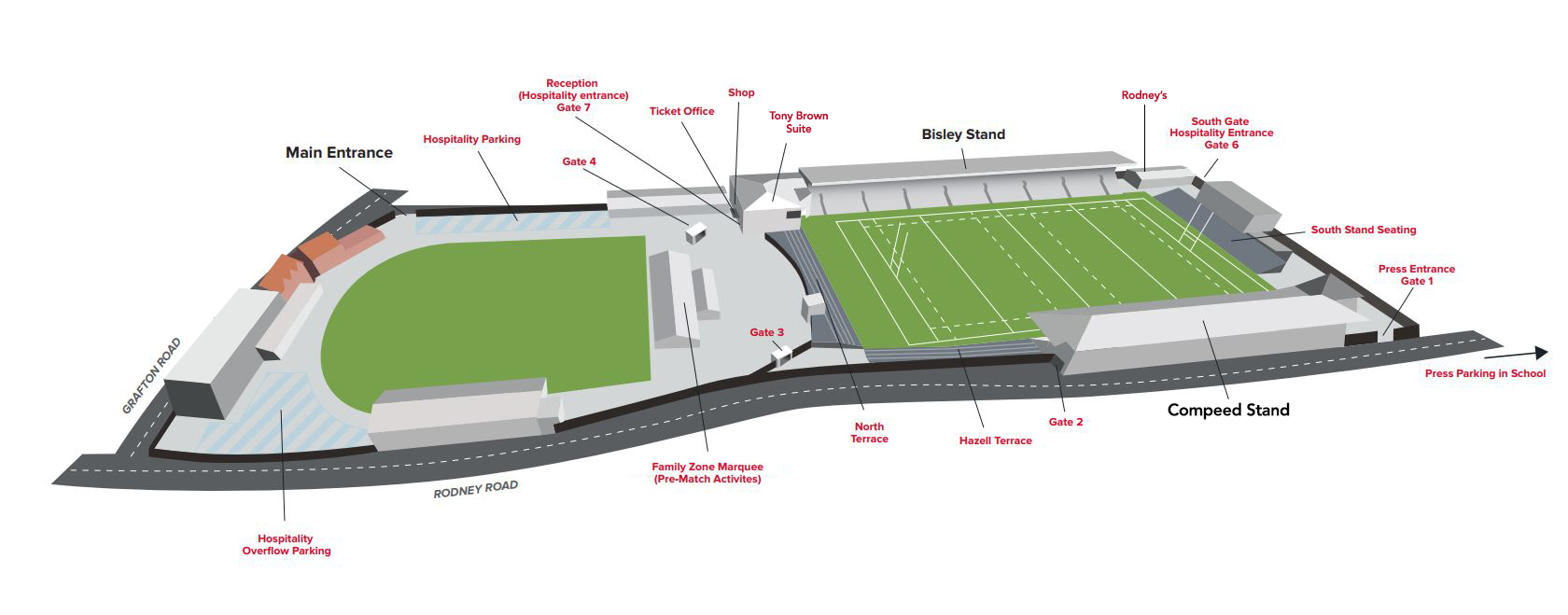 Rodney Parade – Stadium Plan – NEWPORT RFC